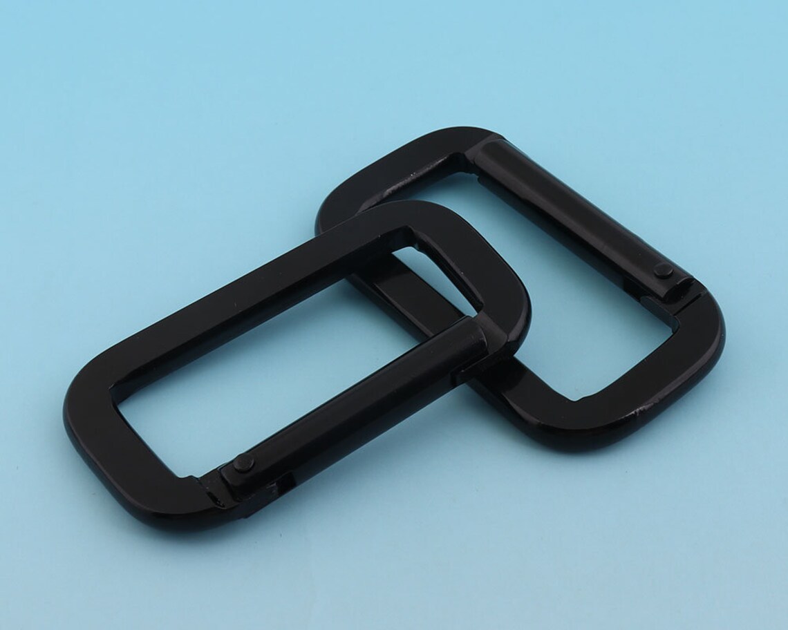 Large Carabiner Key Ring Carabiner 48mm Personalized Black - Etsy