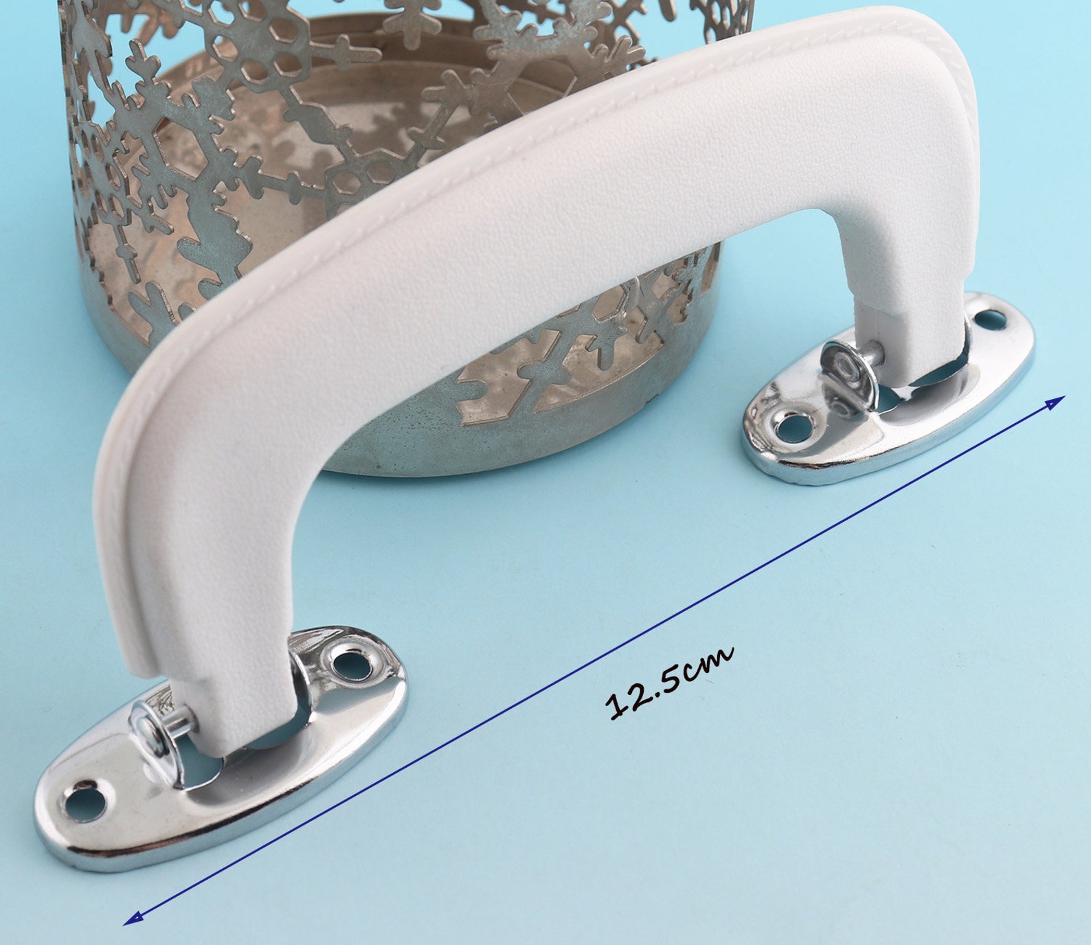 Plastic Handle 2pcs 5 White & Silver Box Handle Suitcase - Etsy