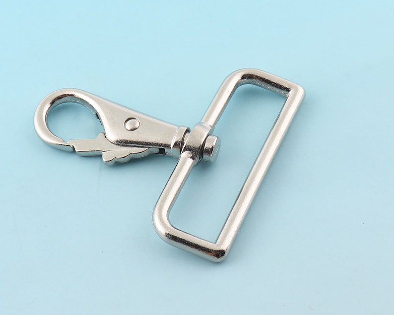 Swivel Snap Hook Silver Swivel Clasp 50MM Large Lobster Clasp - Etsy