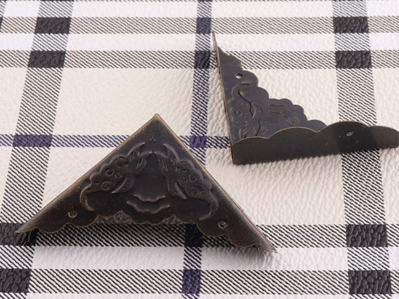 Antique Bronze Corners 8pcs1 5/840mm Embossed Corner - Etsy