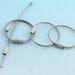 Wire Key Ring Wire Keychain Key Ring 15pcs Large Key Fob Ring Stainless ...