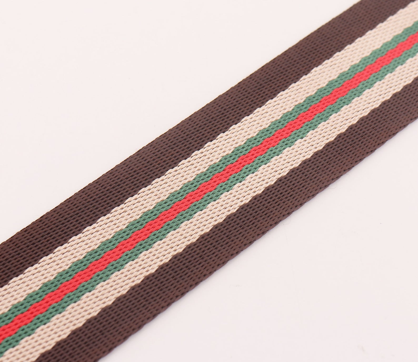 Brown Stripe Webbing 38mm Stripes Straps Webbing Canvas - Etsy