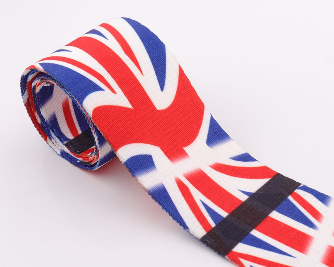 Flag Stripe Webbing Belt Pattern Webbing 2w Key Fobs | Etsy