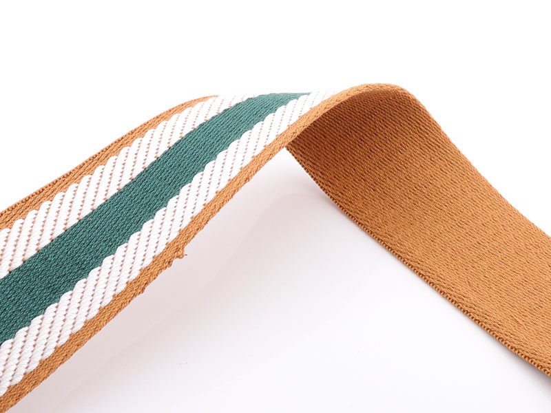 Brown Webbing 1 1/238mm Colored Stripes Straps Webbing | Etsy