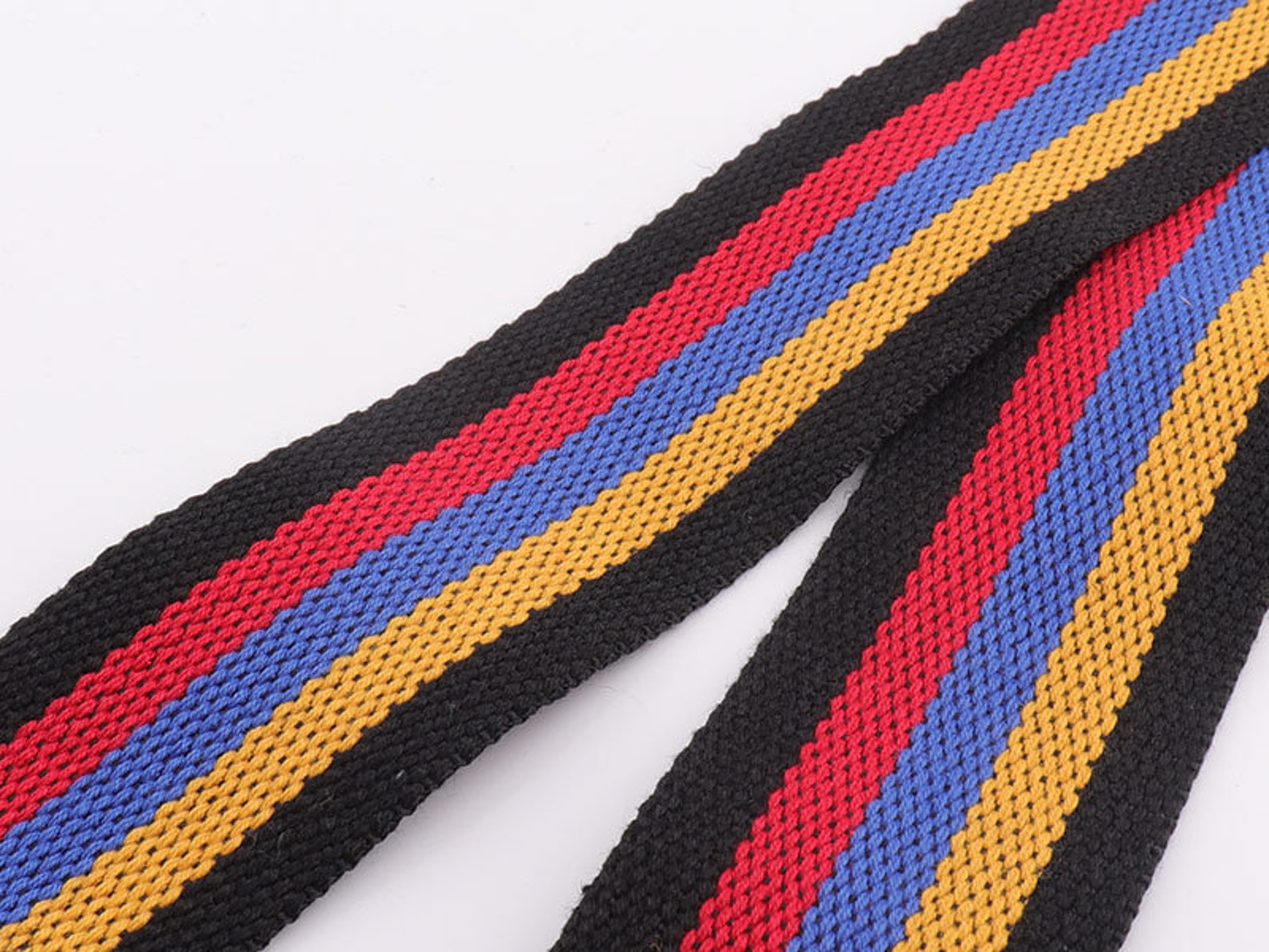 Corlorful Webbing 45mm Stripe Webbing Fabric Belt Canvas - Etsy