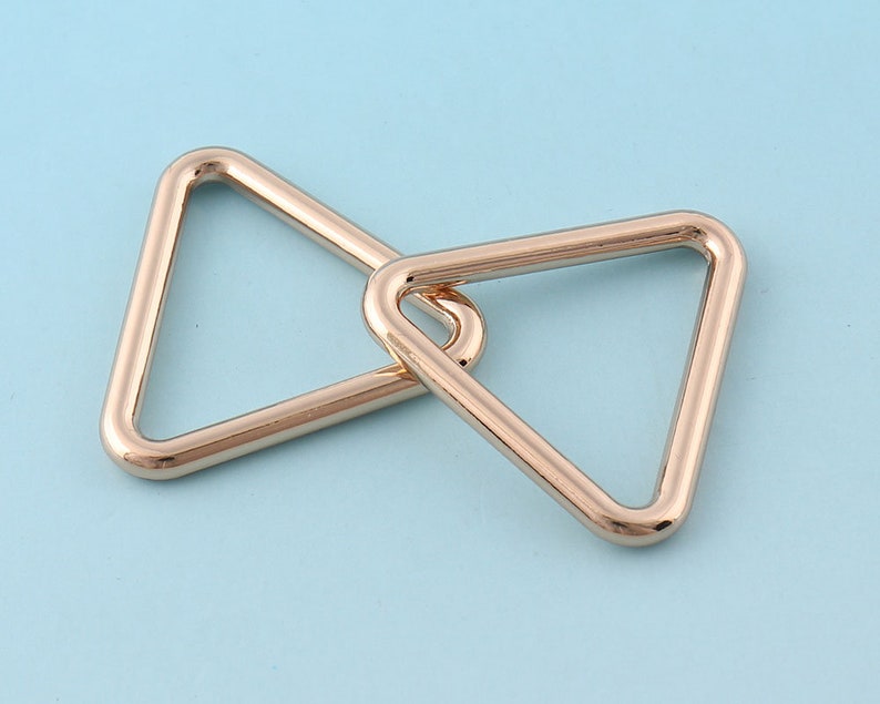 High Quality Zinc Alloy Triangle Ring 1 25mm Metal TRI - Etsy