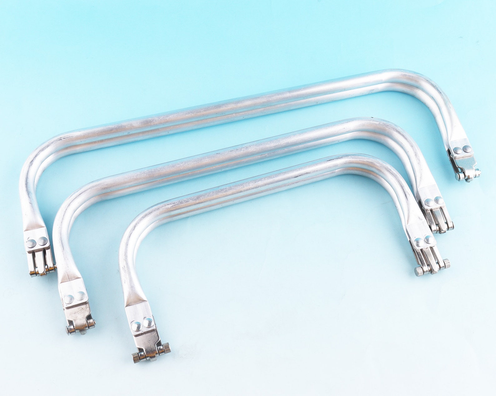 Large Bag Frame Aluminium Rectangle Purse Frame Clutch Kiss Clasp Bag ...