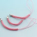 Pink Cell Phone Straps 25pcs 100mm Cell Phone Accessory Cell Phone ...