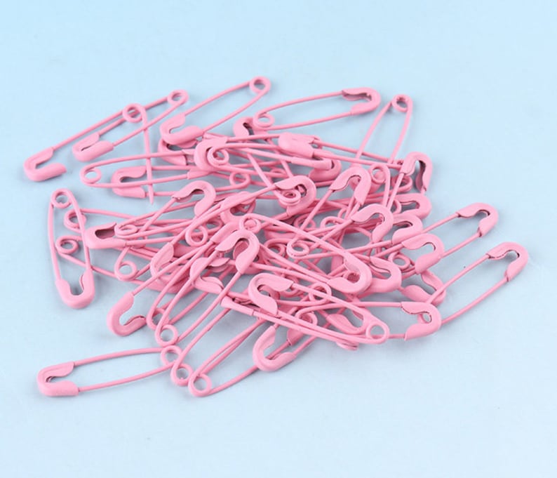 Mini Safety Pins 100-300 Pcs 194 Mm Rainbow Brooch Safety | Etsy