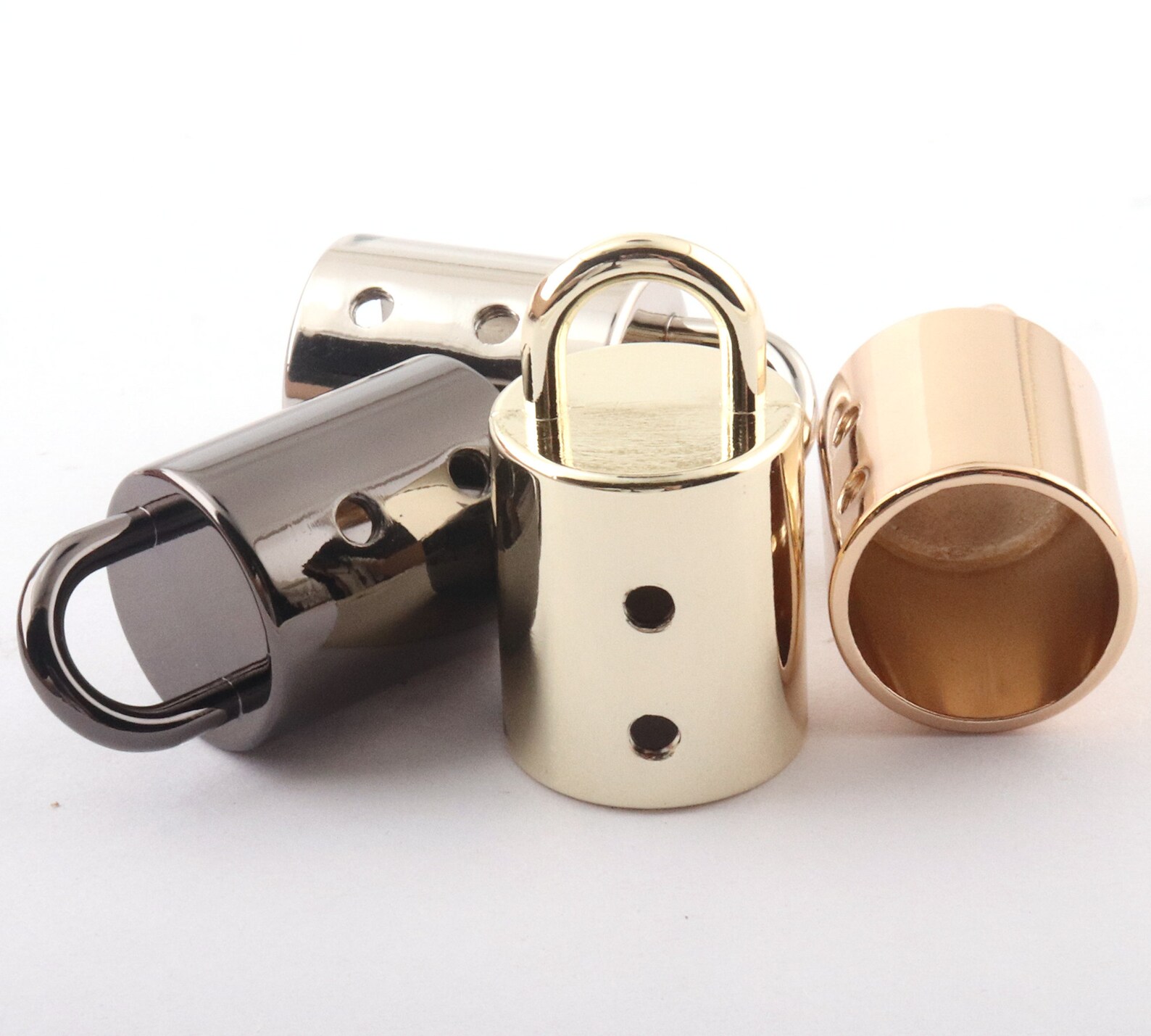 Large End Caps Barrier Rope Hook Fittings Gold Tassel Ends - Etsy