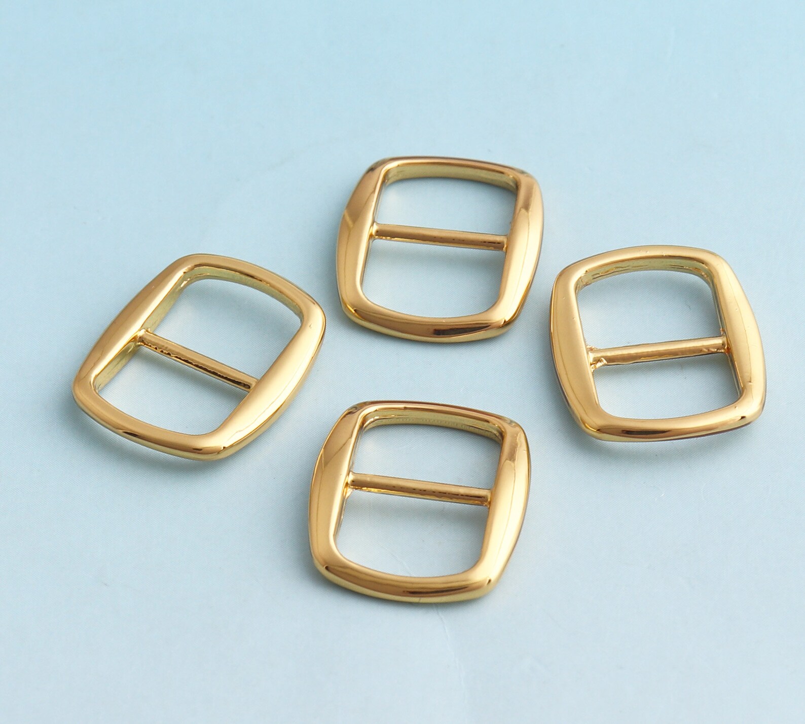 10pcs 10mm Gold Mini Adjuster Buckle Shoe Buckles Tri Bar - Etsy