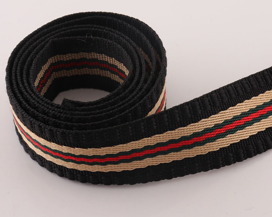 Cotton Webbing Stripe Webbing 10 Yards25mm Webbing Fabric - Etsy