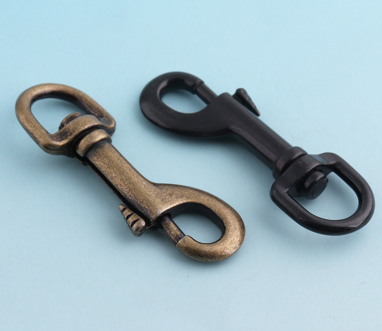 Swivel Snap Clasp Bronze/black Snap Hook 15pcs 52*12mm Metal Swivel ...