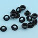 Black Eyelets 100pcs 9mm Round Grommet Eyelets Metal/copper - Etsy