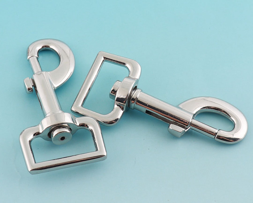 Argento Swivel Clasp 80-25mm Grande Snap Hook Crux Molla - Etsy Italia