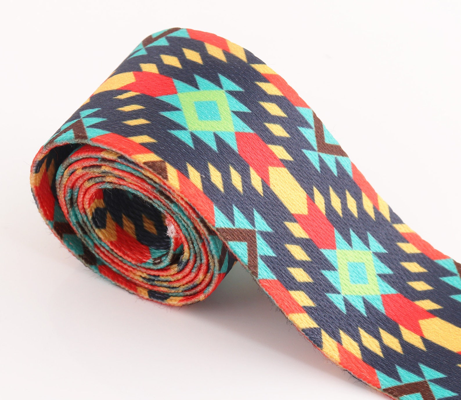 1 1/2 38mm Boho Webbing Floral Webbing Leash Webbing - Etsy