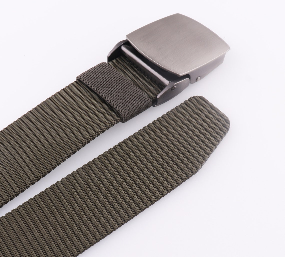 Webbing Belts 38 Mm Nylon Webbing Belt Adjust Belt Solid Color - Etsy