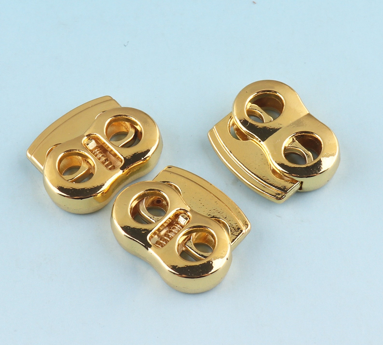 Gold Toggle Cord 2-10 Pcs 5 Mm Metal Cord Lock Stopper Cord | Etsy