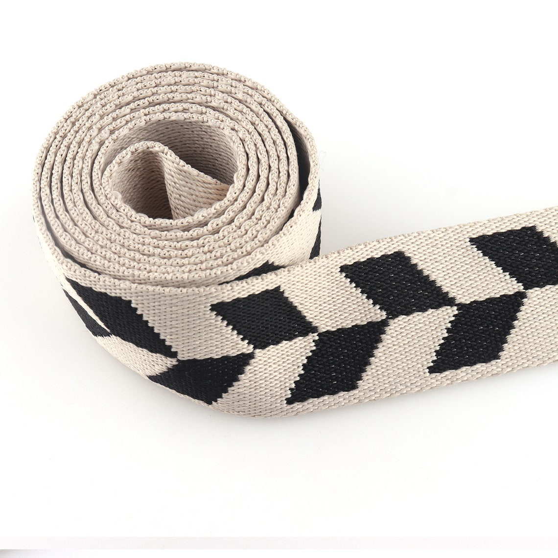 38mm1.5 Black Stripe Belt Webbing Handles Fabric Bag - Etsy