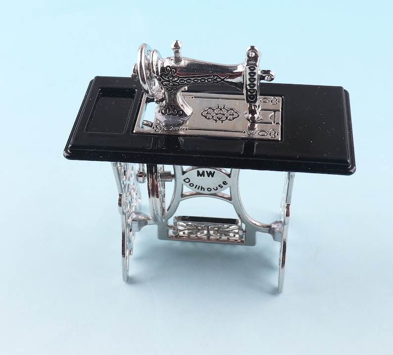 Miniature Sewing Machine Antique Toy Sewing Machine Dollhouse - Etsy
