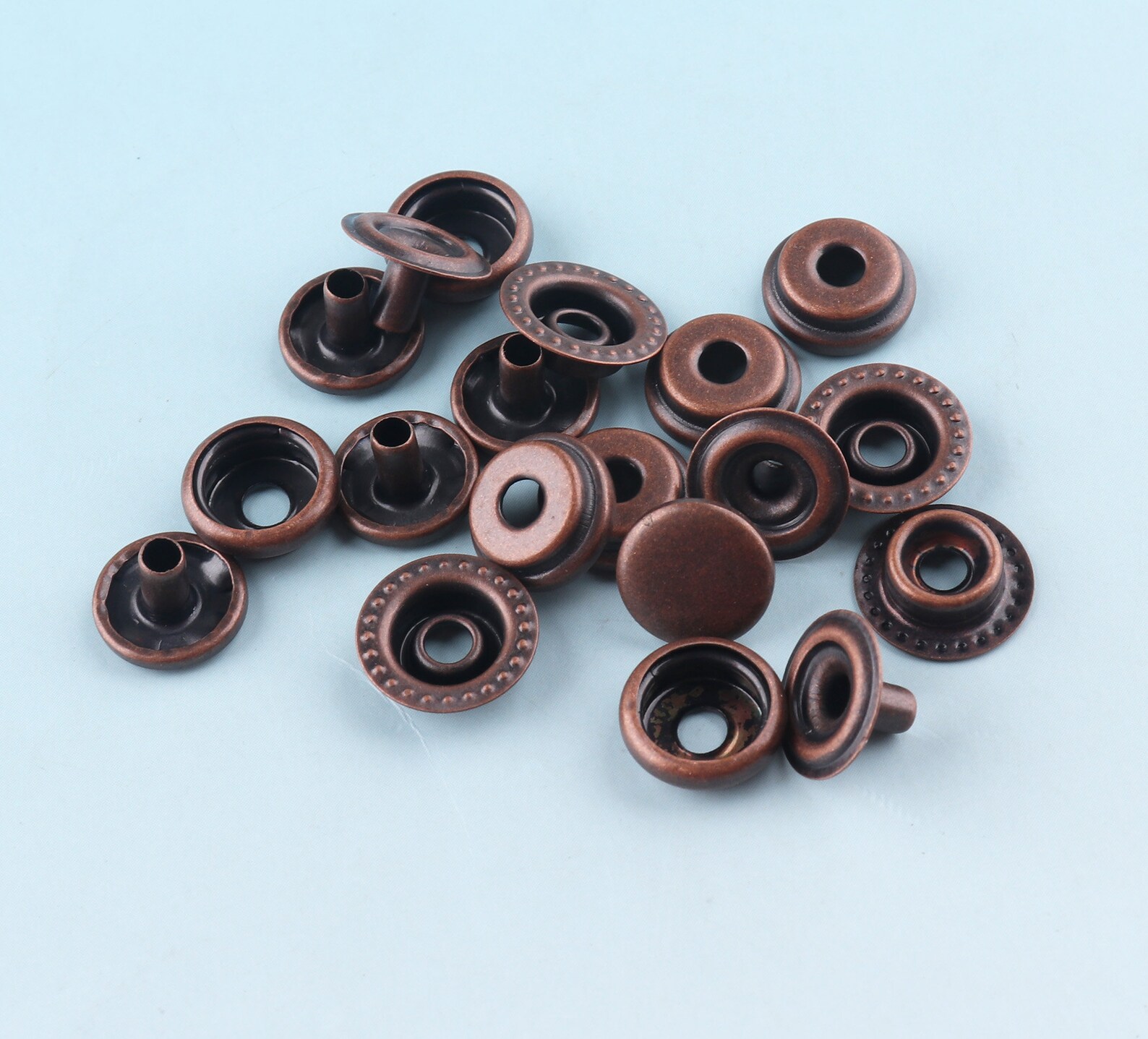 50sets 12mm snap Studs Copper Snap Buttons Spring Popper | Etsy