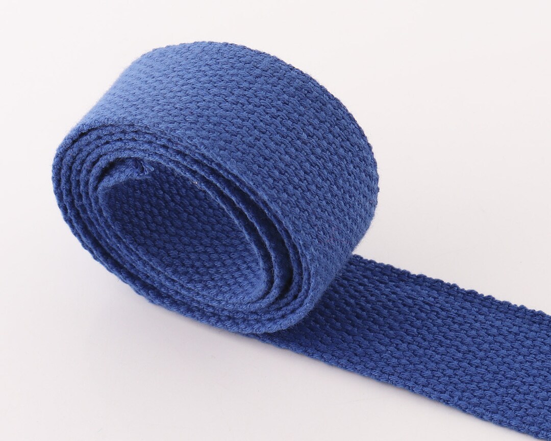 Royal Blue Webbing 10 Yards*25mm Solid Color Webbing Bag Strap Fabric ...