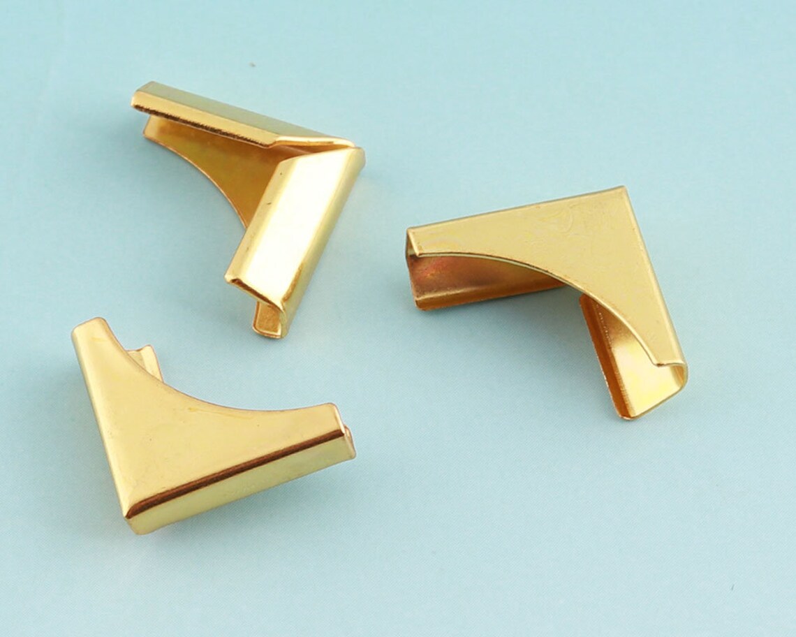 Golden Corners 20pcs 15mm Corner Decorative Leg Corner Protector metal ...