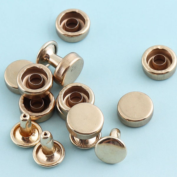 Gold Rivets - Etsy