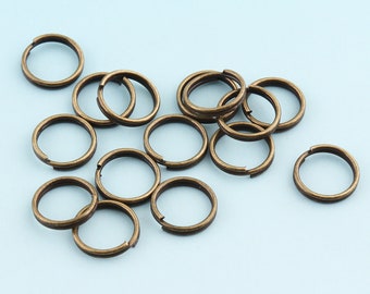 50 Pcs Split Rings 15 Mm Small Key Rings Key Rings - Etsy