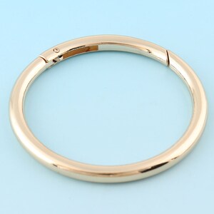 Large Light Gold Snap Hook 60mm Spring Buckle Spring Clasp Round ...