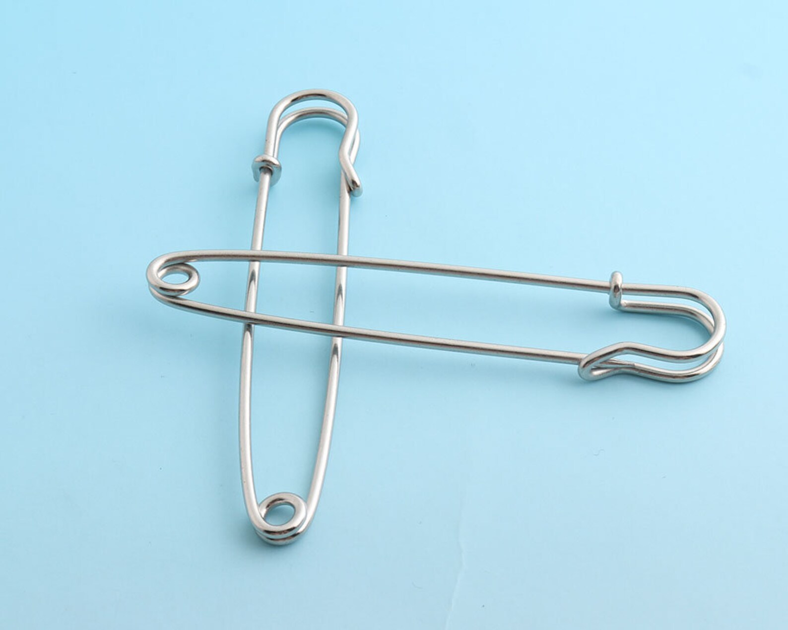 Silver Safety Pins 10pcs 8815mm Large Kilt Safety Pins Pins - Etsy