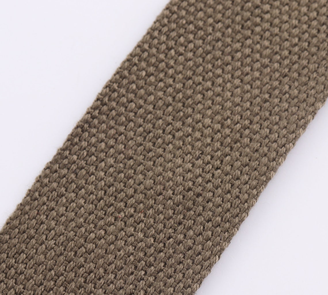 Cotton Webbing Olive Green Webbing 3-10 Yards38mm Solid Color - Etsy