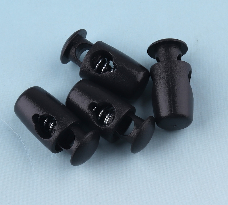 5mm Rope Cord Stopper 30-50pcs Black Cord Locks for 1/4 - Etsy