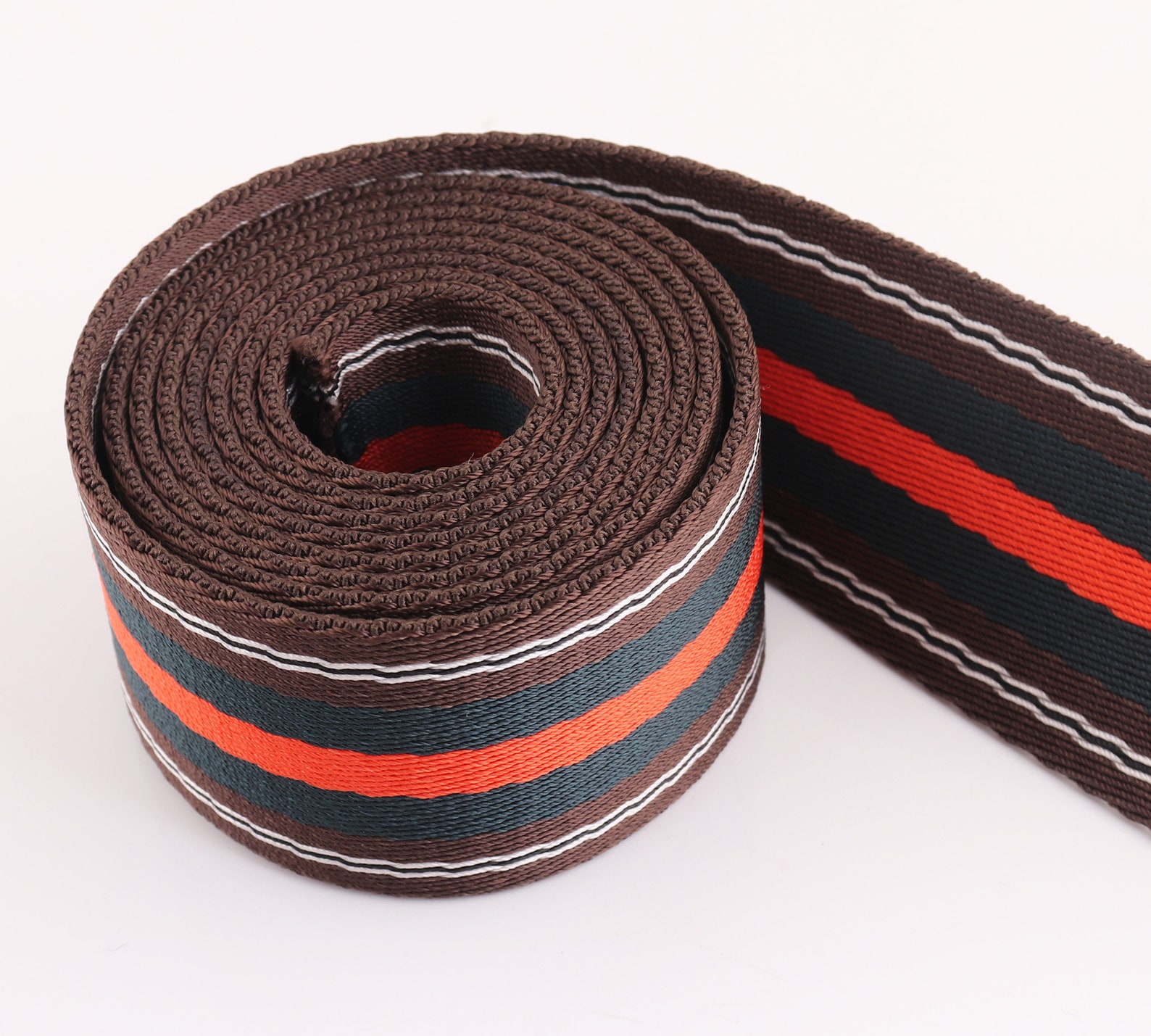 Stripe Webbing 5 Yards38 Mm Synthetic Webbing Fabric Belt - Etsy