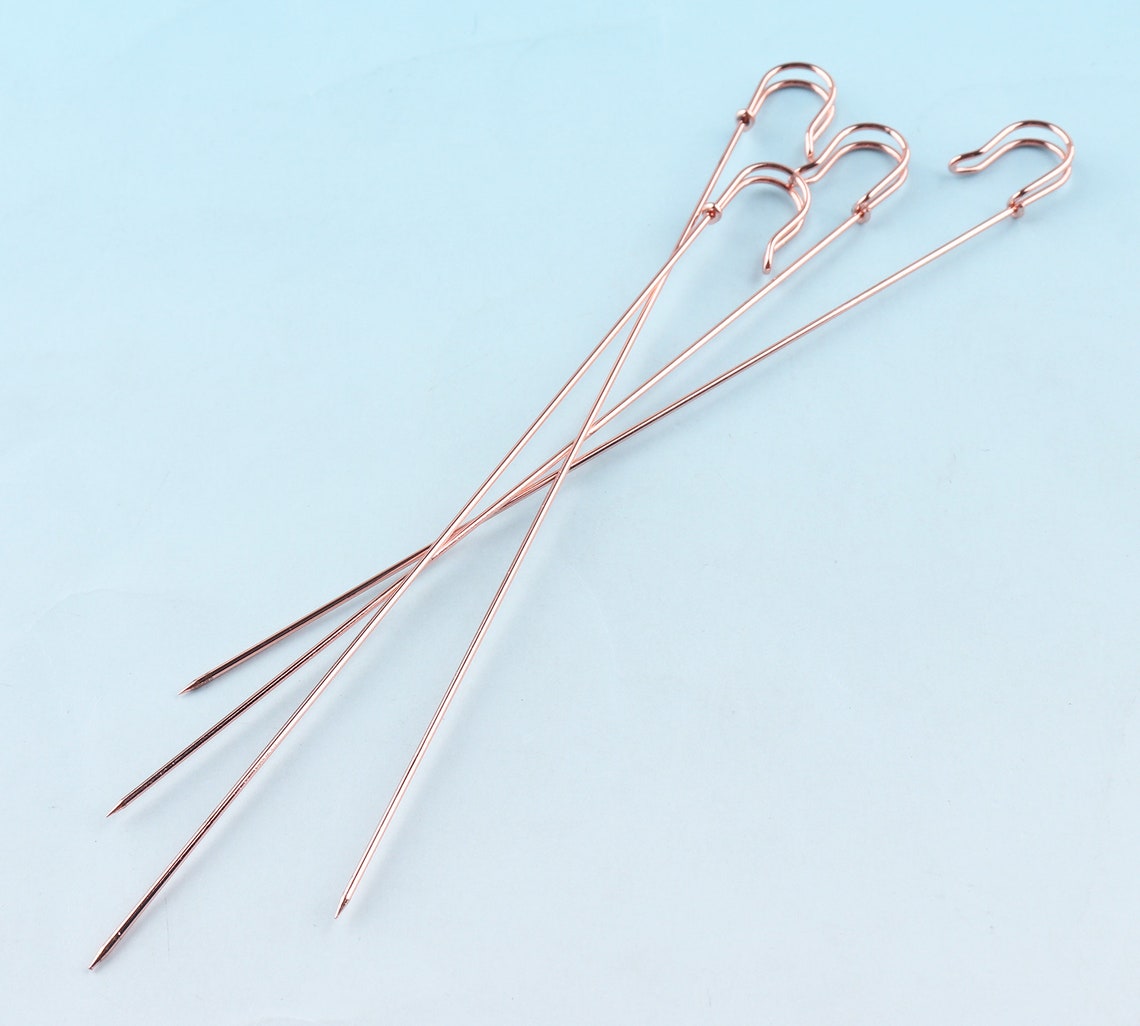 Rose Gold Safety Pins DIY Safety Pins Creativity Metal Pins - Etsy