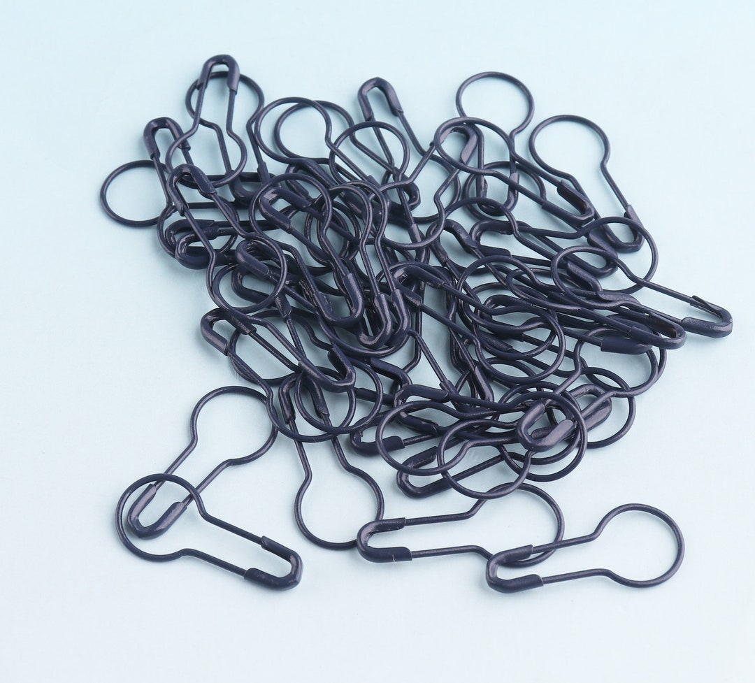 Bulb Safety Pins 200pcs 21*9mm Mini Bulb Safety Stitch Markers Hang ...