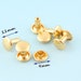 Golden Rivets Double Caped Rivets 100sets 10mm Rivets Metal - Etsy