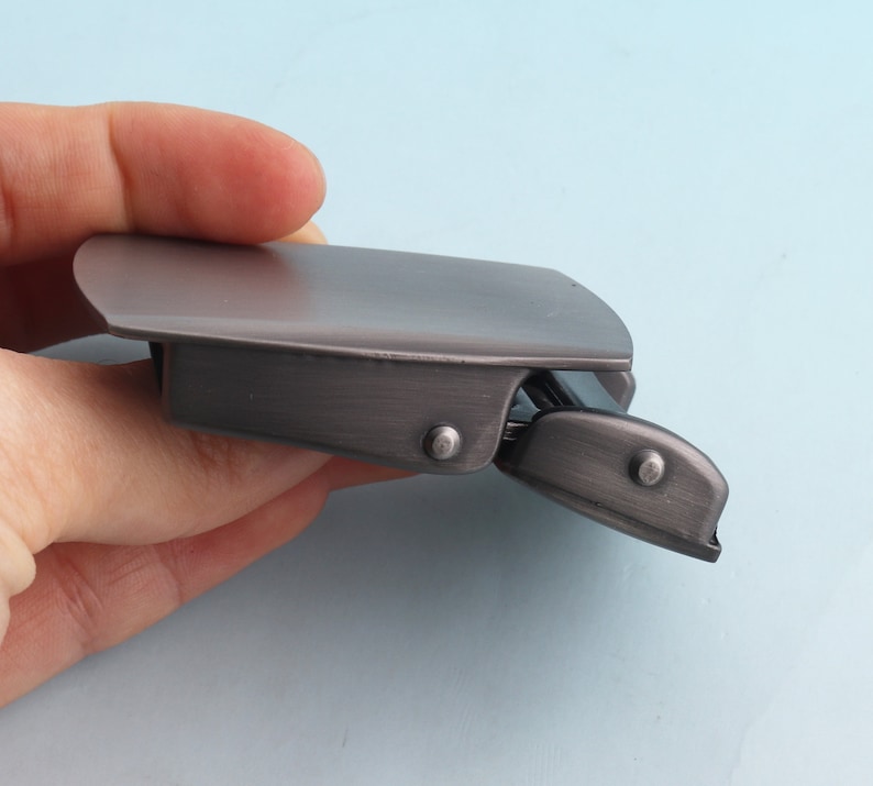 Webbing Belts Buckles 38 Mm Matte Gunmetal Belt Adjust Buckles - Etsy