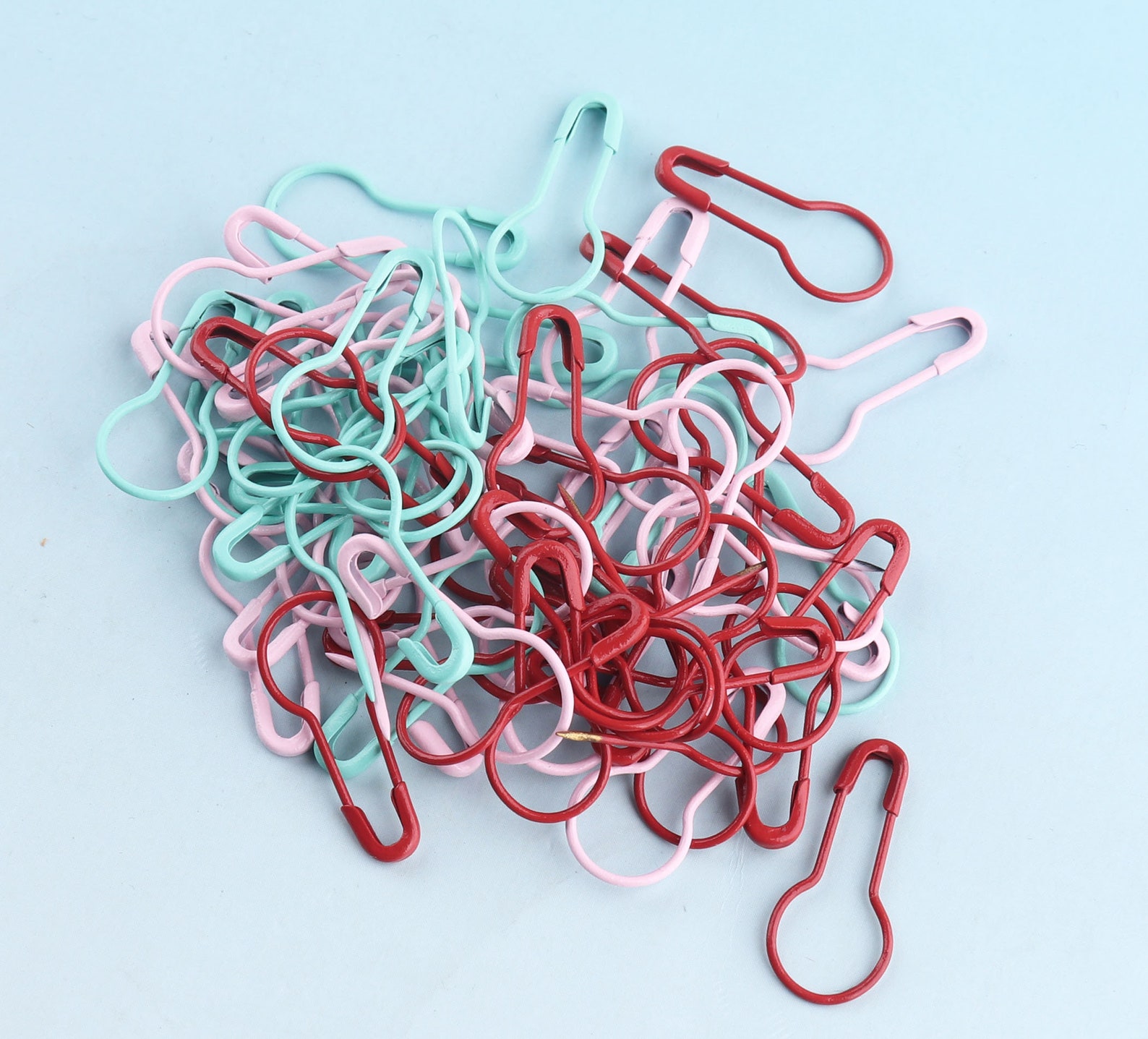 Mini Bulb Safety Pins 300 Pcs 219 Mm Colorful Knitting Pin | Etsy