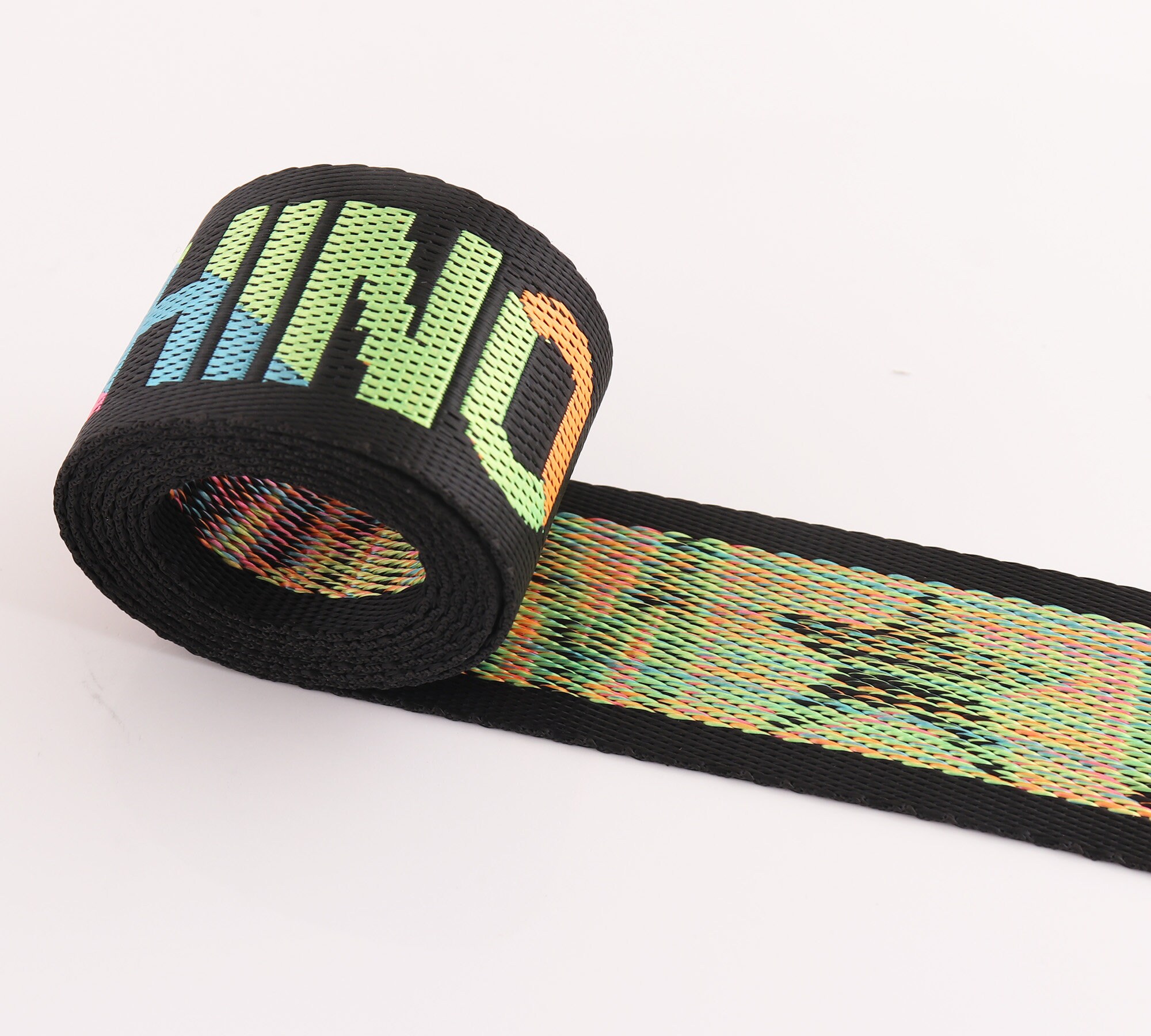 Rainbow Webbing 5 Yards 25 Mm Stripe Webbing Colorful Webbing - Etsy