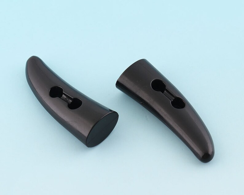 Cord Stop for elastic cord 10pcs Black Plastic Toggle Cord | Etsy