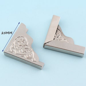 Silver Corners -20pcs Decorative Furniture Corner Protector embossed ...