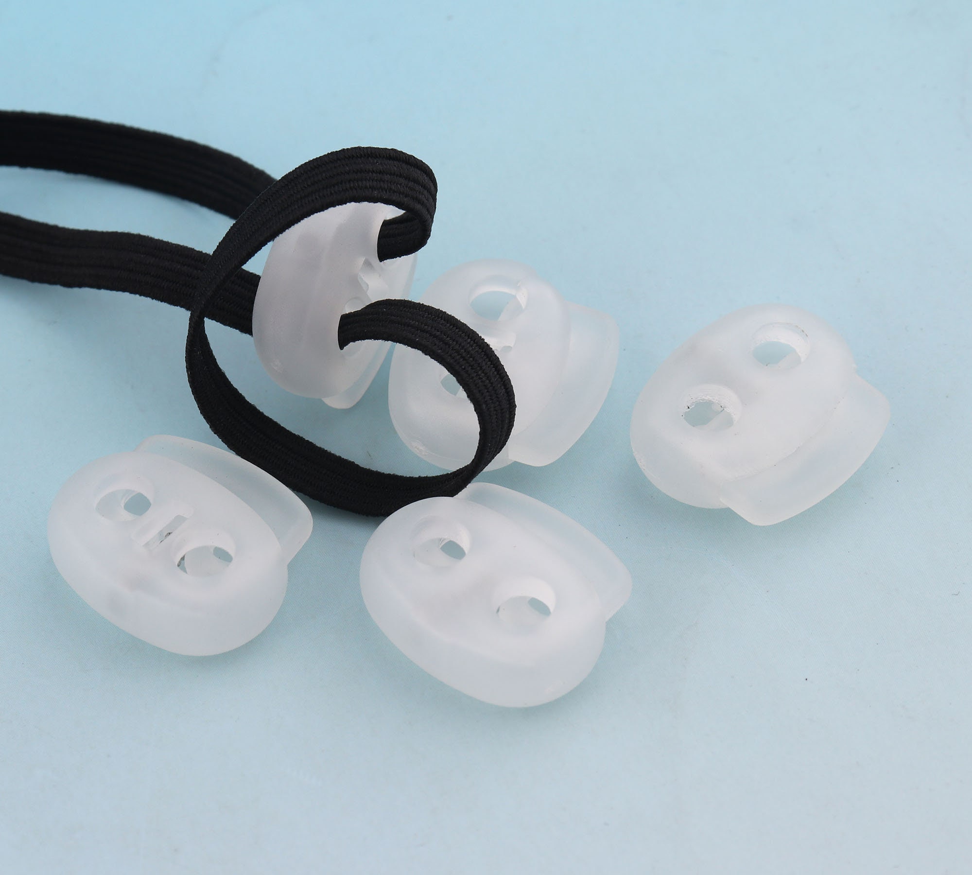 30-50pcs 5mm Rope Cord Stopper Black Cord Lock for Elastic - Etsy