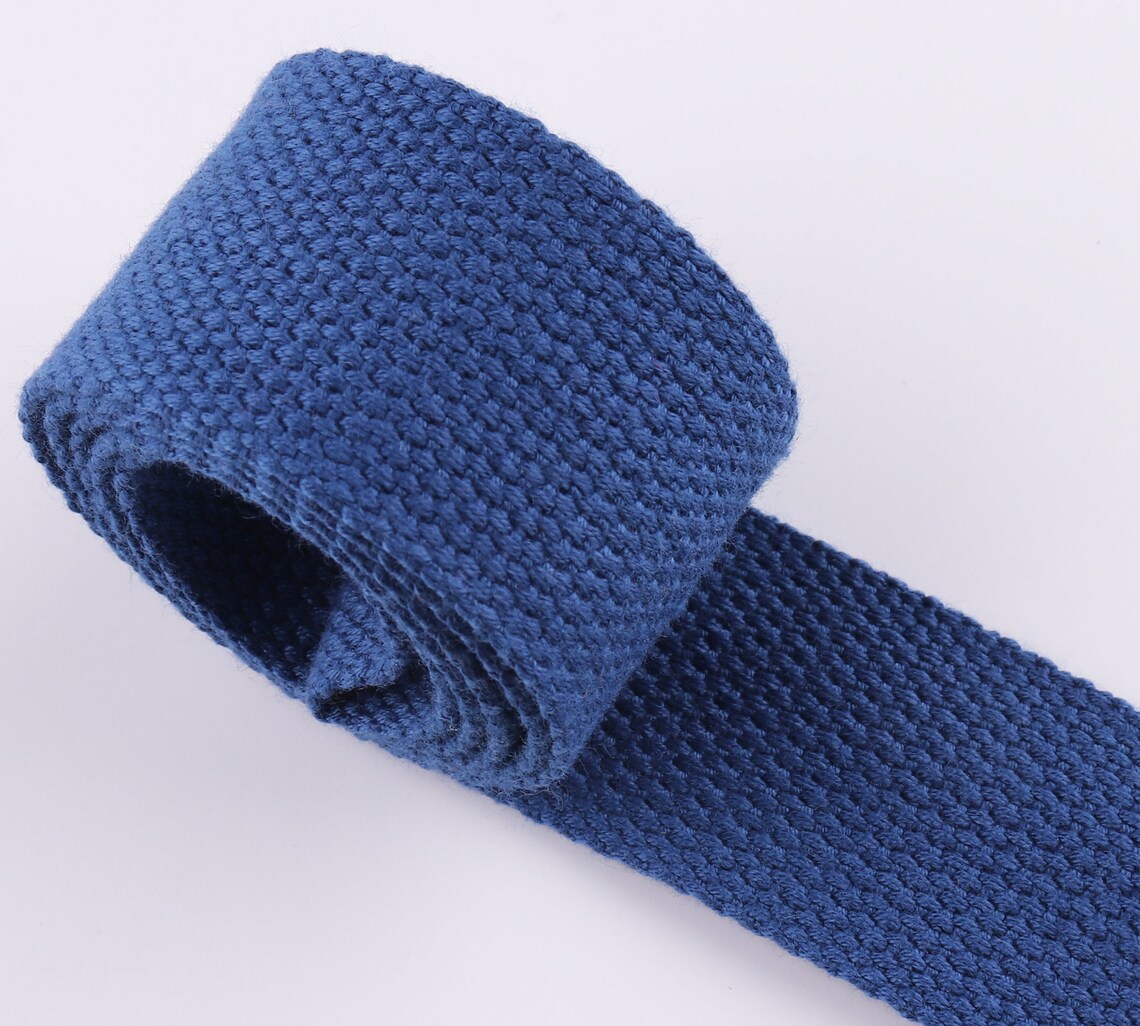 Cotton Webbing 3-10 Yards*38mm Royal Blue Webbing Solid Color Webbing ...