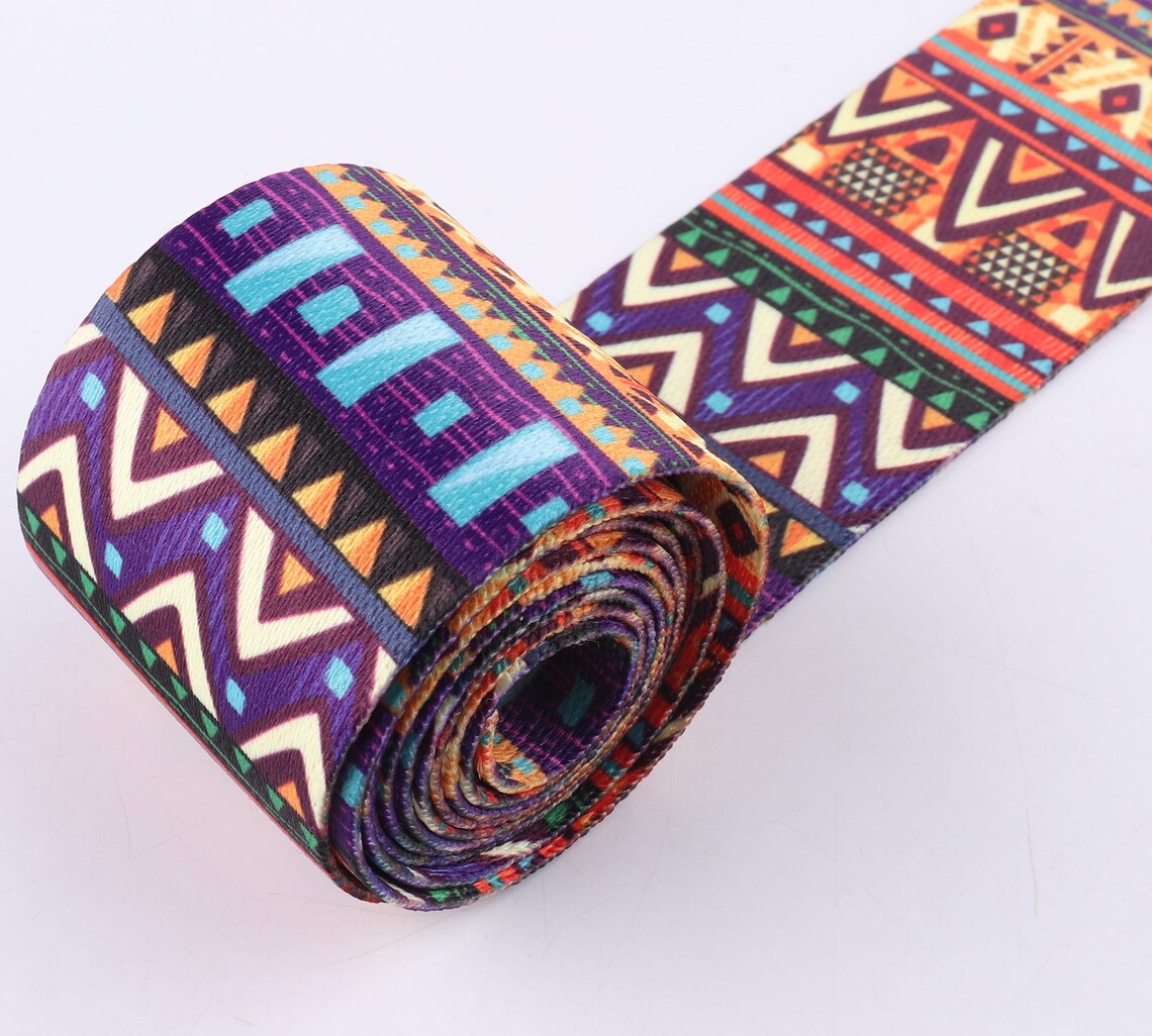 2inches Striped Webbing Colorful Ribbon Webbing Strap Soft - Etsy