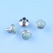 Rapid Rivets 30pcs 7mm Jade Green Rivets Metal Button Rivets With ...