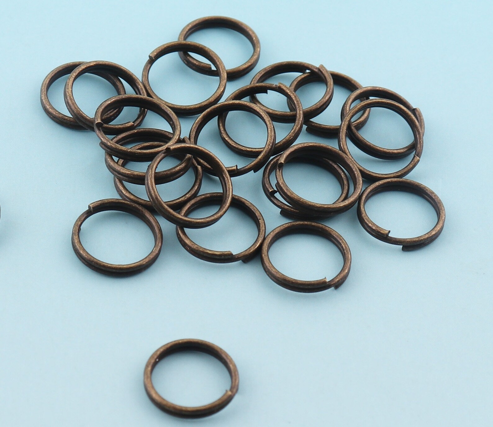 Metal Split Rings 500pcs 10mm Key Ring O Ring Jump Rings Large - Etsy