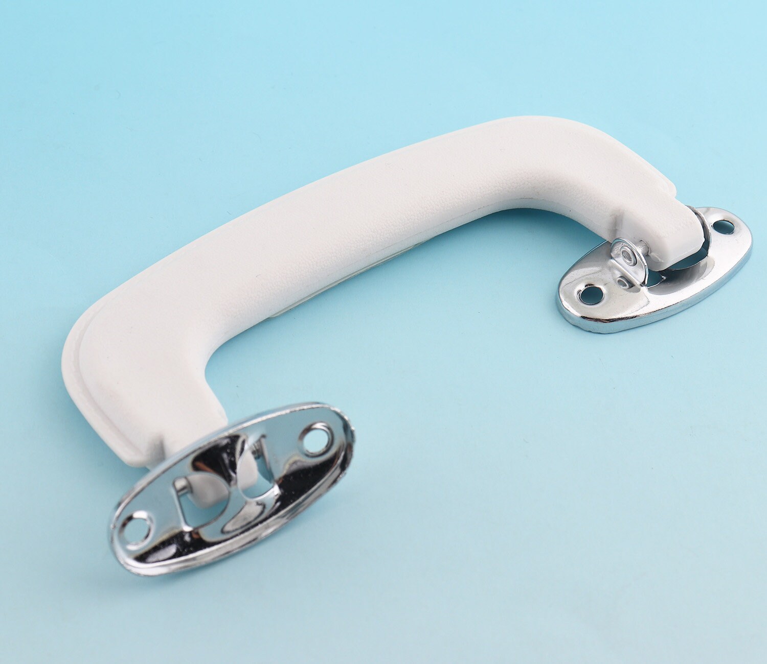 Plastic Handle 5 White & Silver Box Handle Suitcase - Etsy