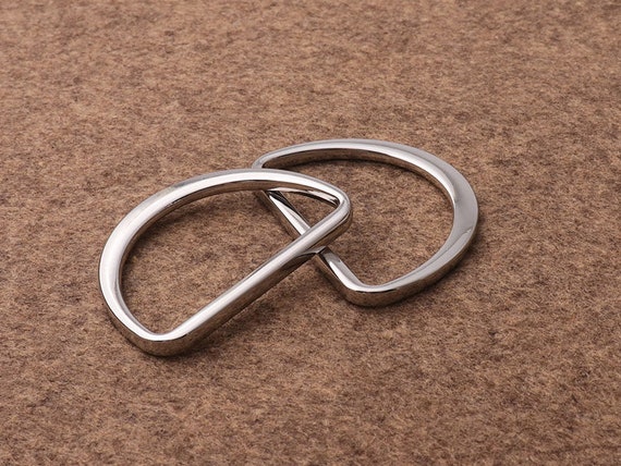 4Pcs 1 1/433mm Silver D rings Metal D RingBelt | Etsy