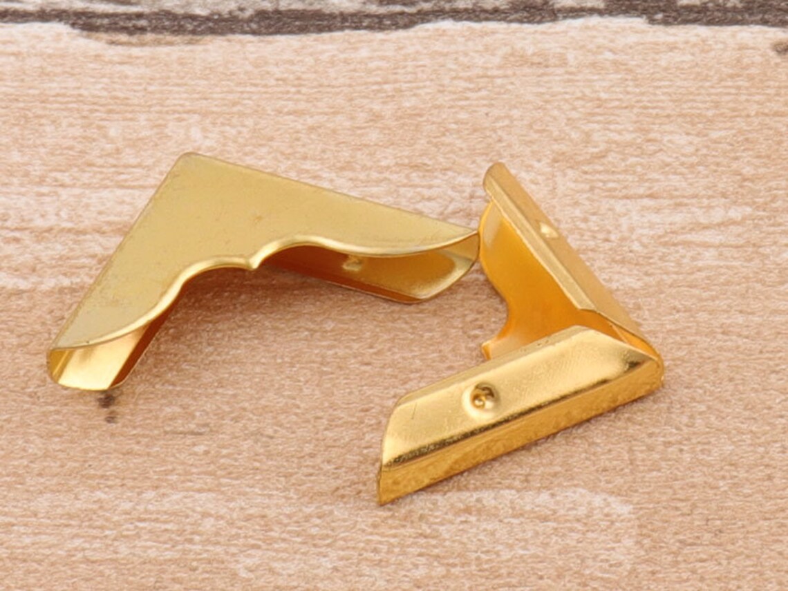 Golden Corners -15pcs Decorative Bag Corner Protector metal Corner ...